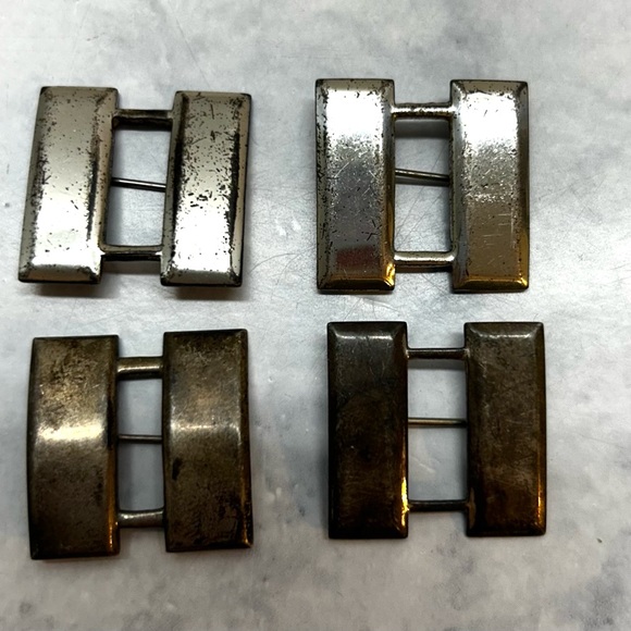 Other | Us Ww2 Captain Rank Bar Military Pin Lot 4 Pin Back Acid Test ...